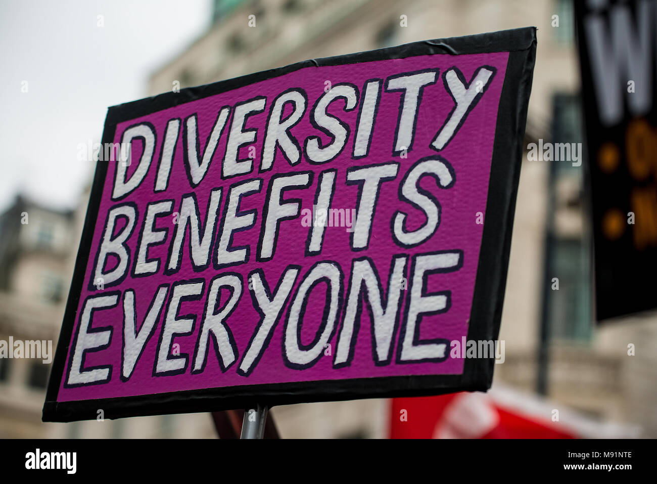 Thousands Gathered In Central London For The March Against Racism National Demonstration In thousands-gathered-in-central-london-for-the-march-against-racism-national-demonstration-in