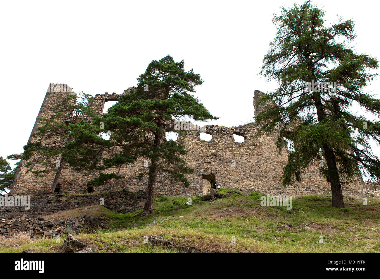 castle, Helfenburk, ruins Stock Photo - Alamy