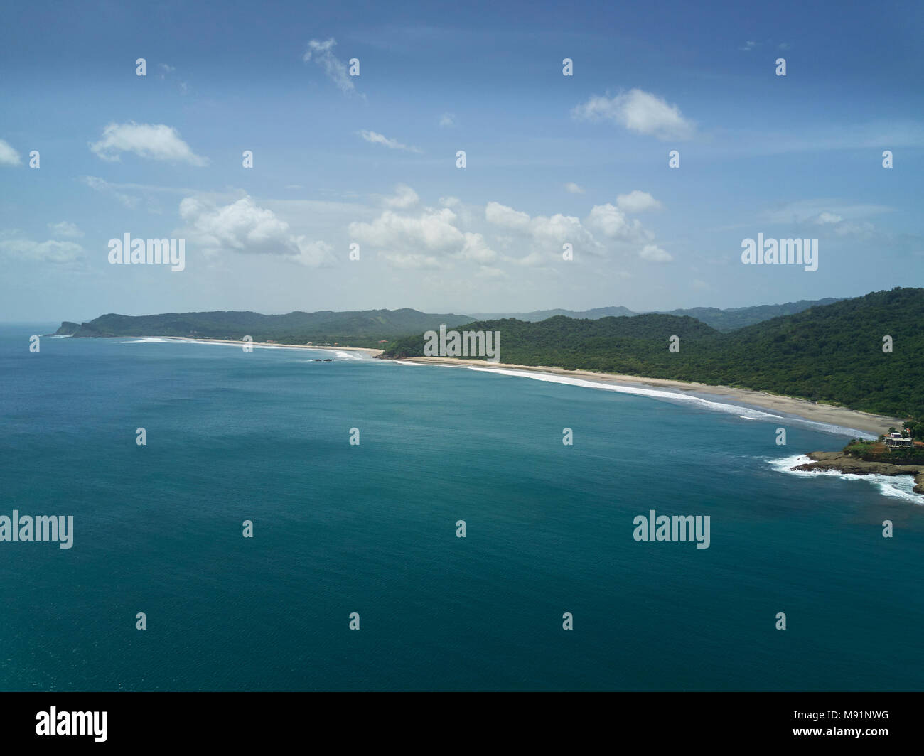 Aerial top view amazing ocean hi-res stock photography and images - Alamy