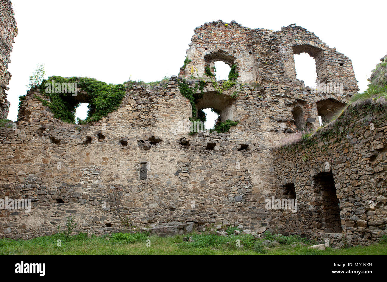 castle, Helfenburk, ruins Stock Photo - Alamy