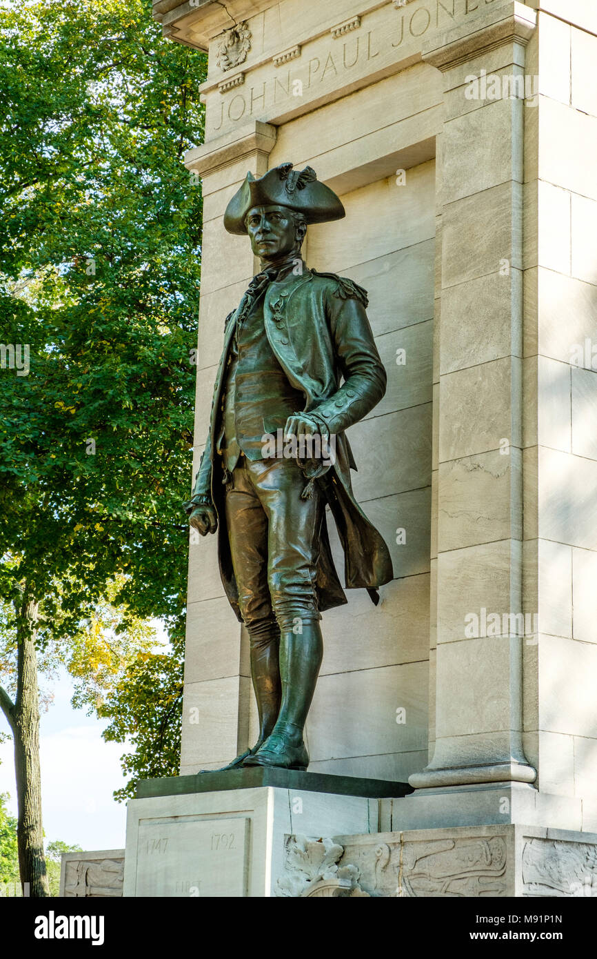John paul jones american naval commander hi-res stock photography and ...