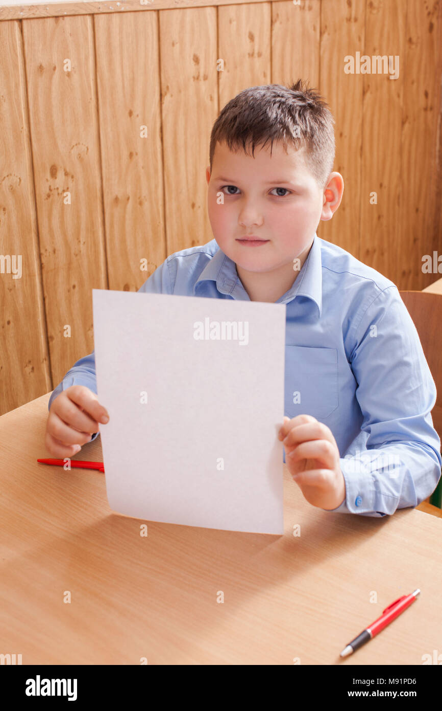 Children taking an exam Stock Photo - Alamy