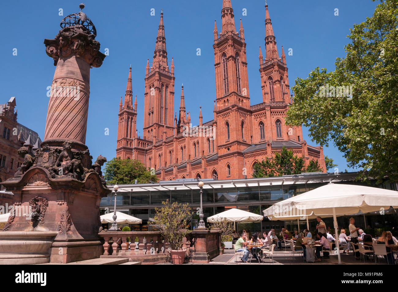 Marktkirche wiesbaden hi-res stock photography and images - Alamy