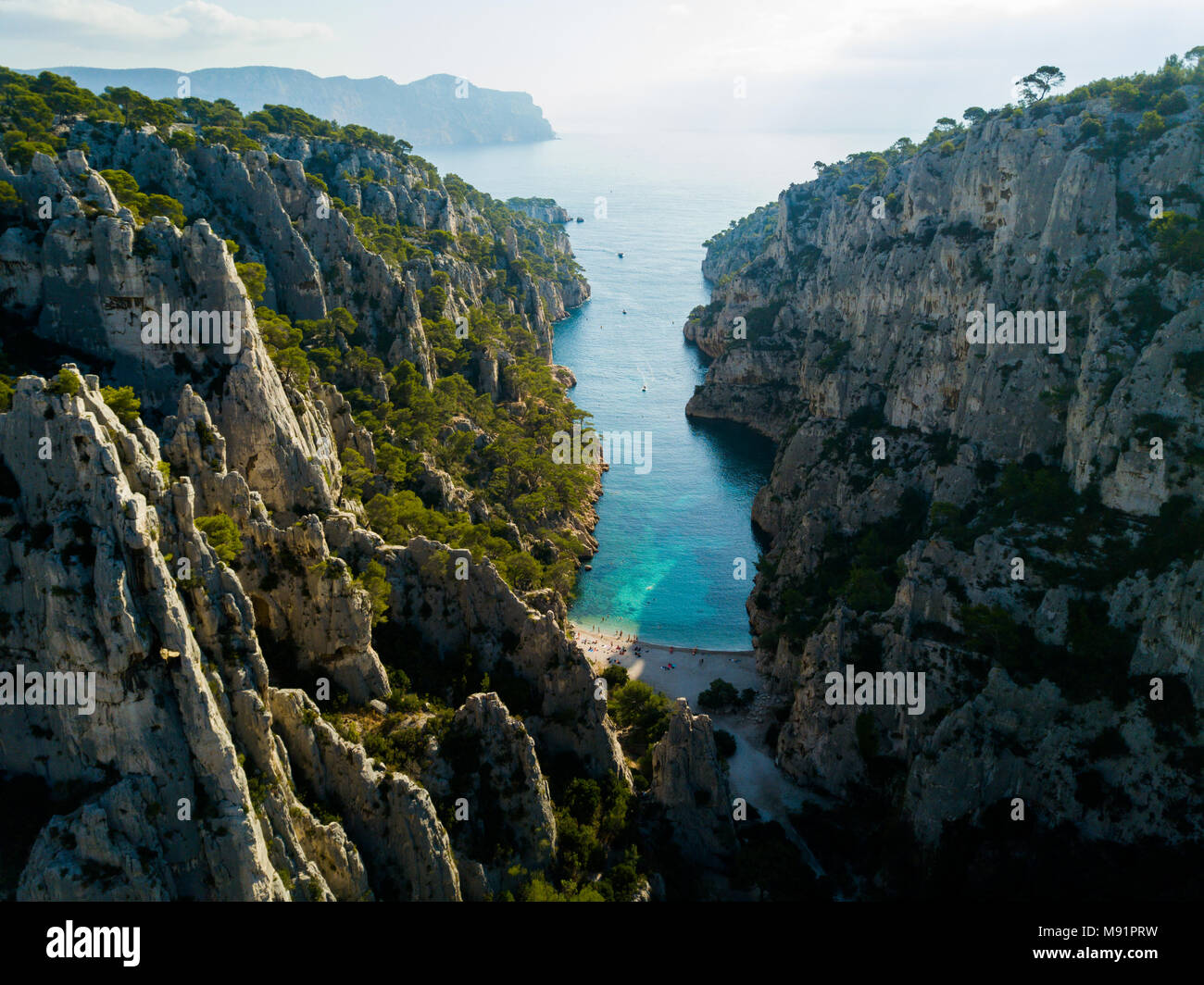 Calanques de Cassis national park near Marseille, France : calanque d ...