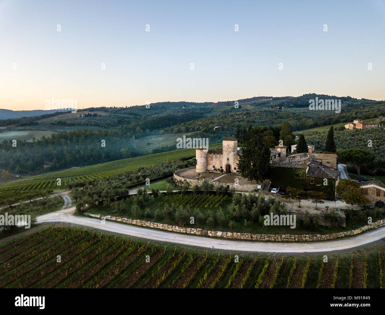 San casciano castle hi-res stock photography and images - Alamy