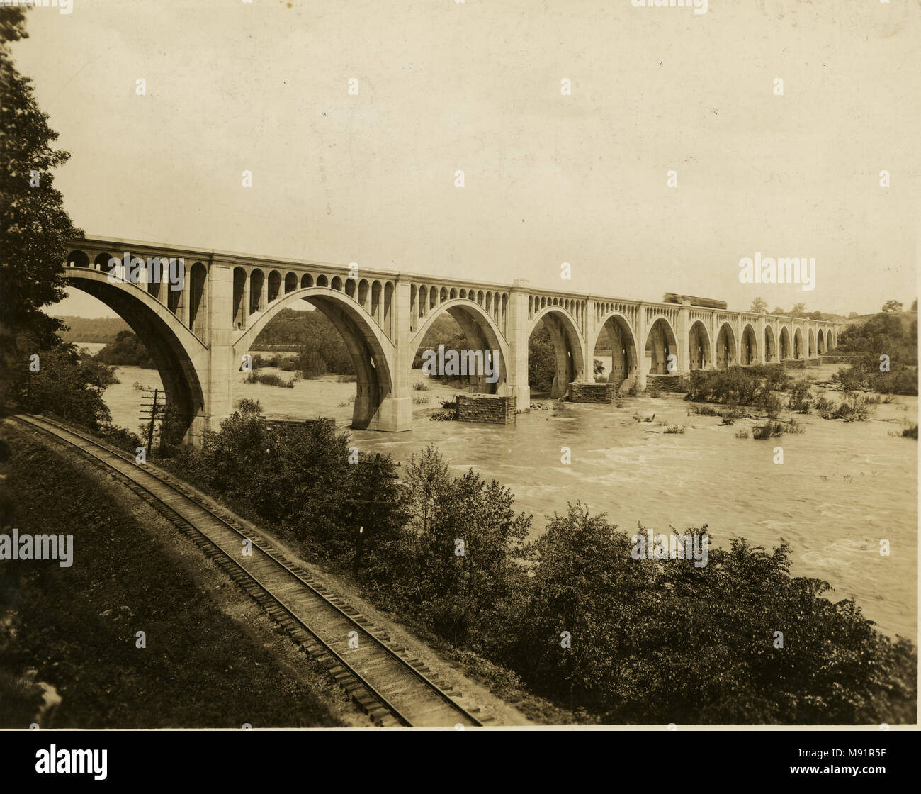 Belt Line Bridge, Richmond, Virginia Stock Photo - Alamy