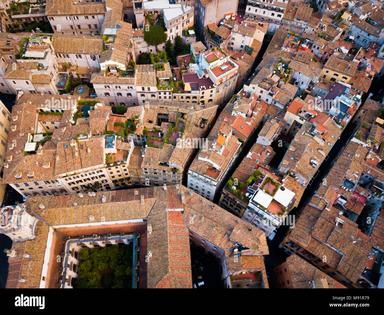 Aerial view rome hi-res stock photography and images - Alamy
