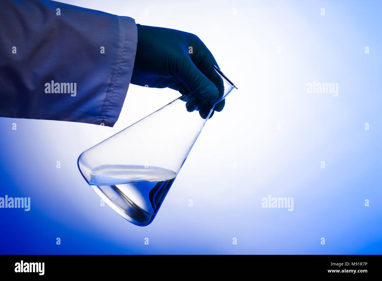 The conical flask Stock Photo - Alamy