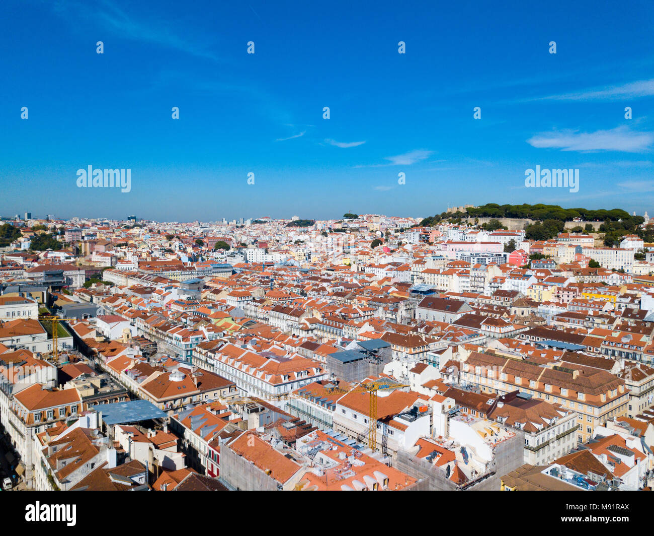 Rooftop lisbon hi-res stock photography and images - Alamy