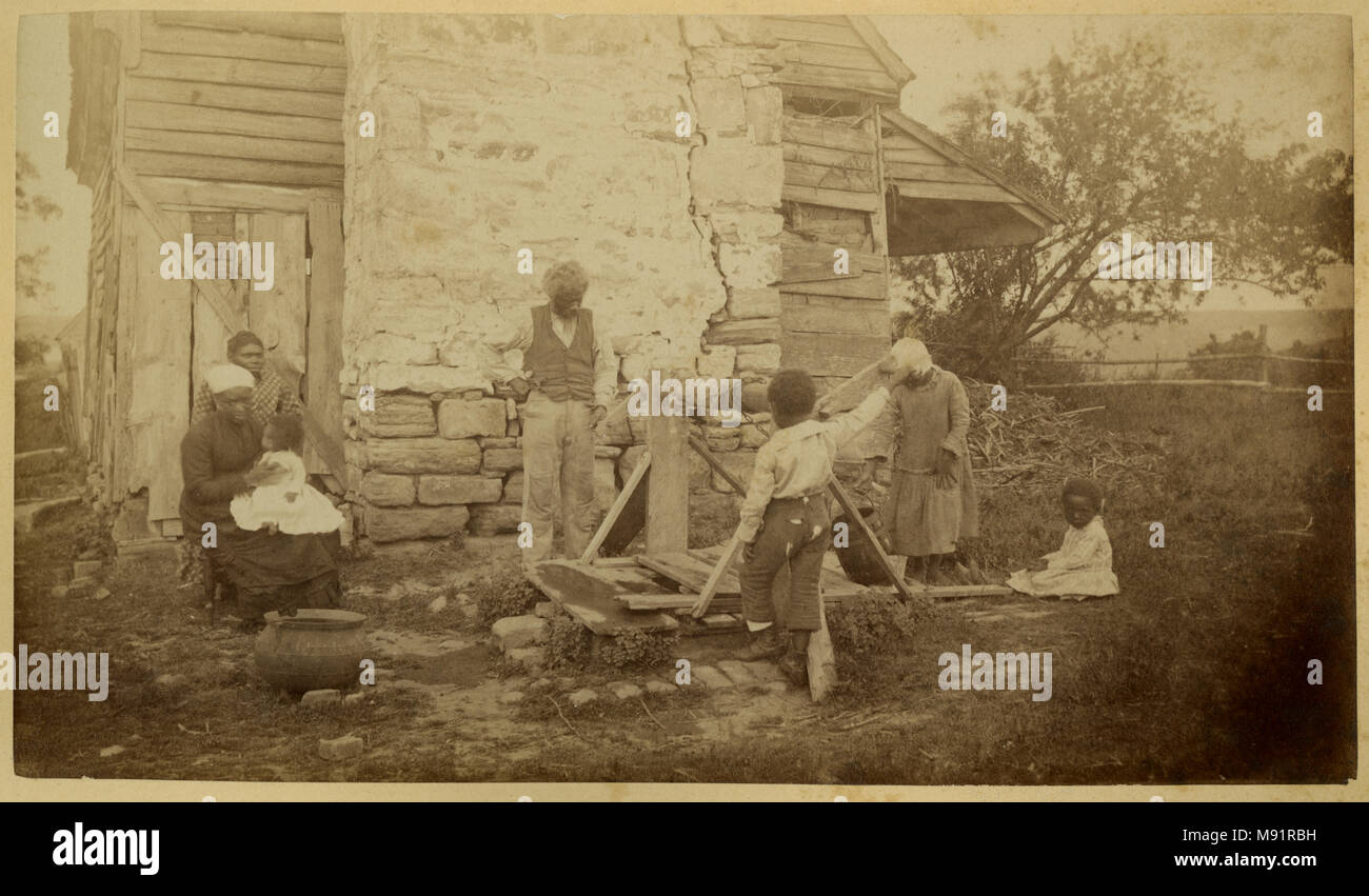 American slave cabin hi-res stock photography and images - Alamy