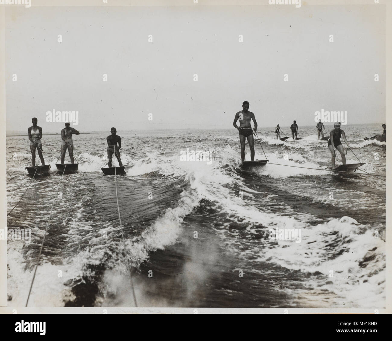 Aquaplane Class Takes Graduating Exercises, Virginia Beach, Virginia ...