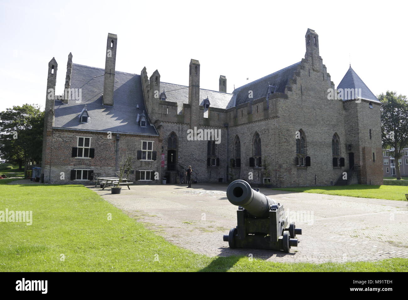 castle radboud in Medemblik the netherlands Stock Photo - Alamy
