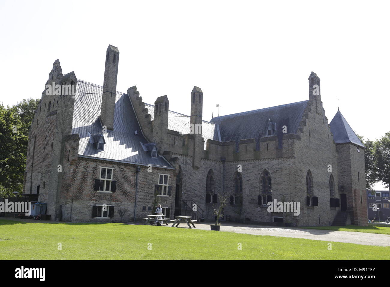castle radboud in Medemblik the netherlands Stock Photo - Alamy
