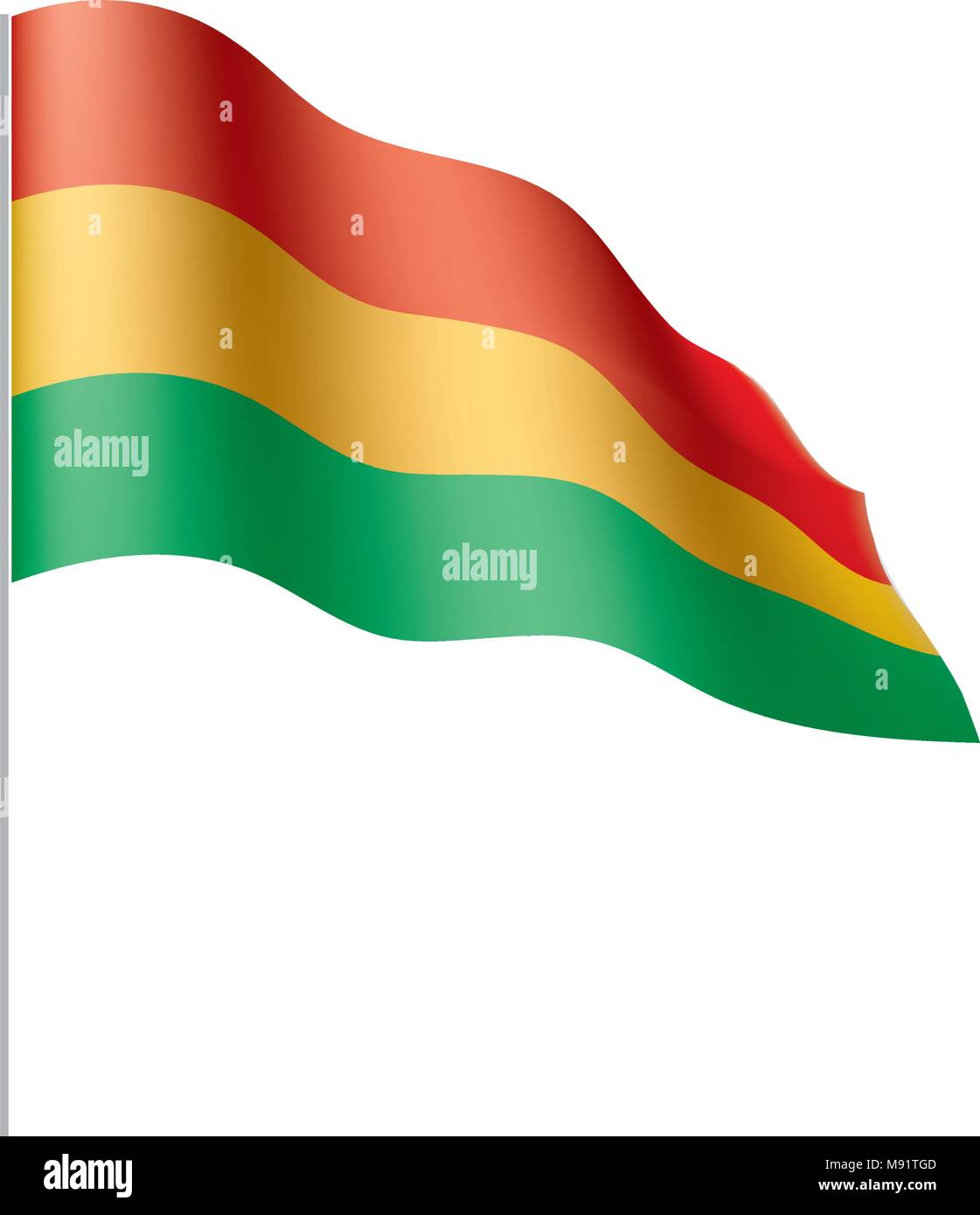 Bolivia flag, vector illustration Stock Vector Image & Art - Alamy