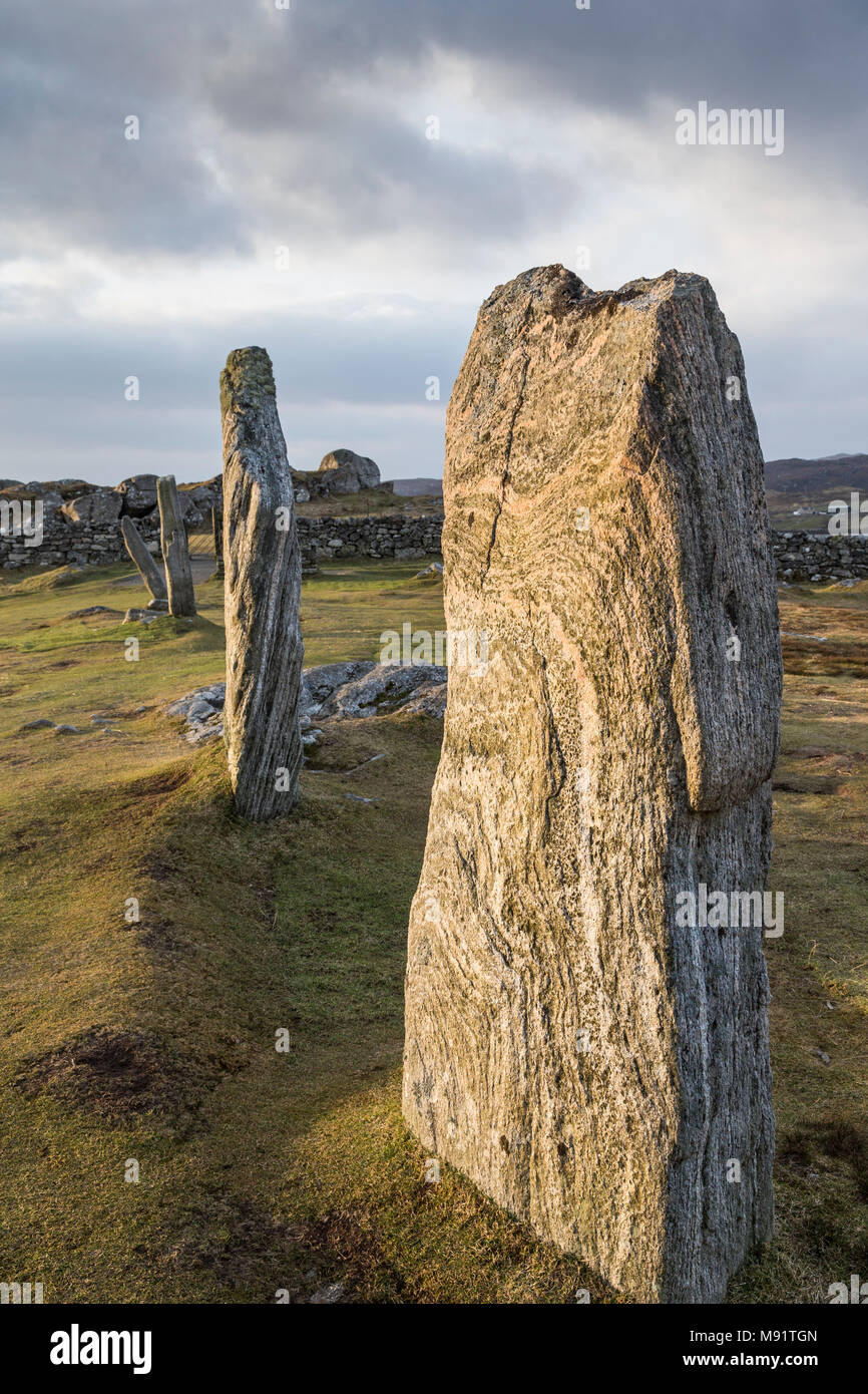 Callanish Stone Circle Neolithic Standing High Resolution Stock ...