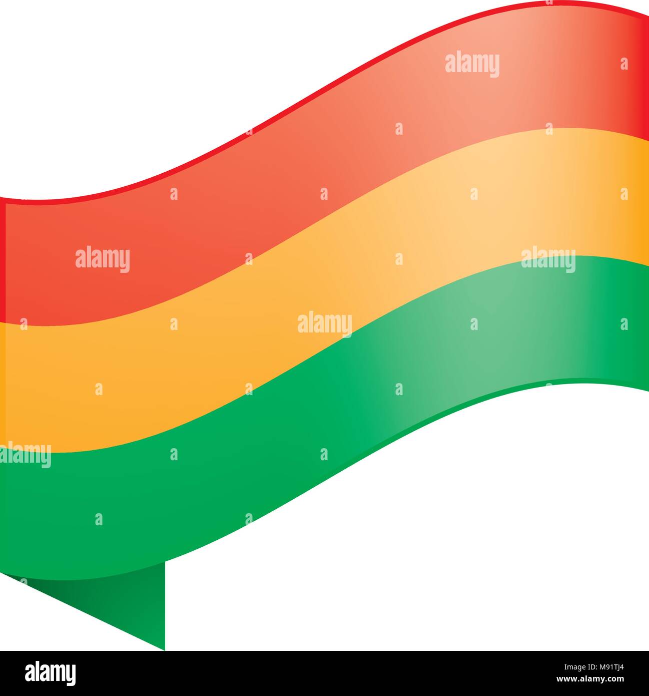 Bolivia flag, vector illustration Stock Vector Image & Art - Alamy