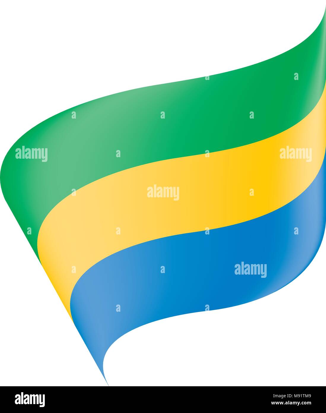 Gabon flag, vector illustration Stock Vector Image & Art - Alamy