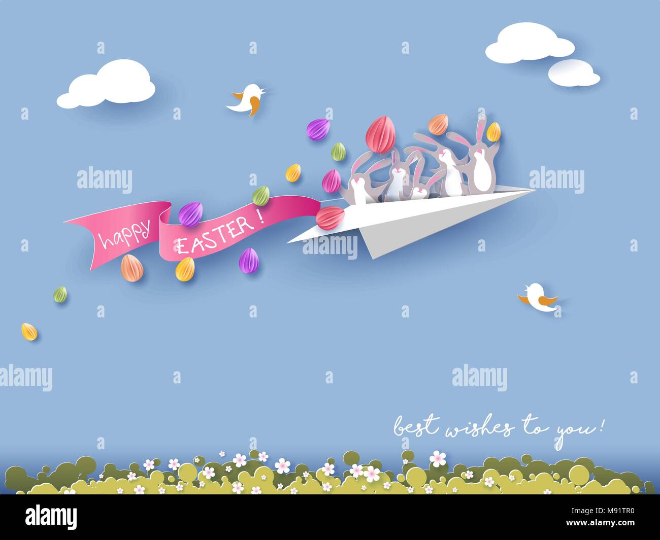 Airplane background vector hi-res stock photography and images - Alamy