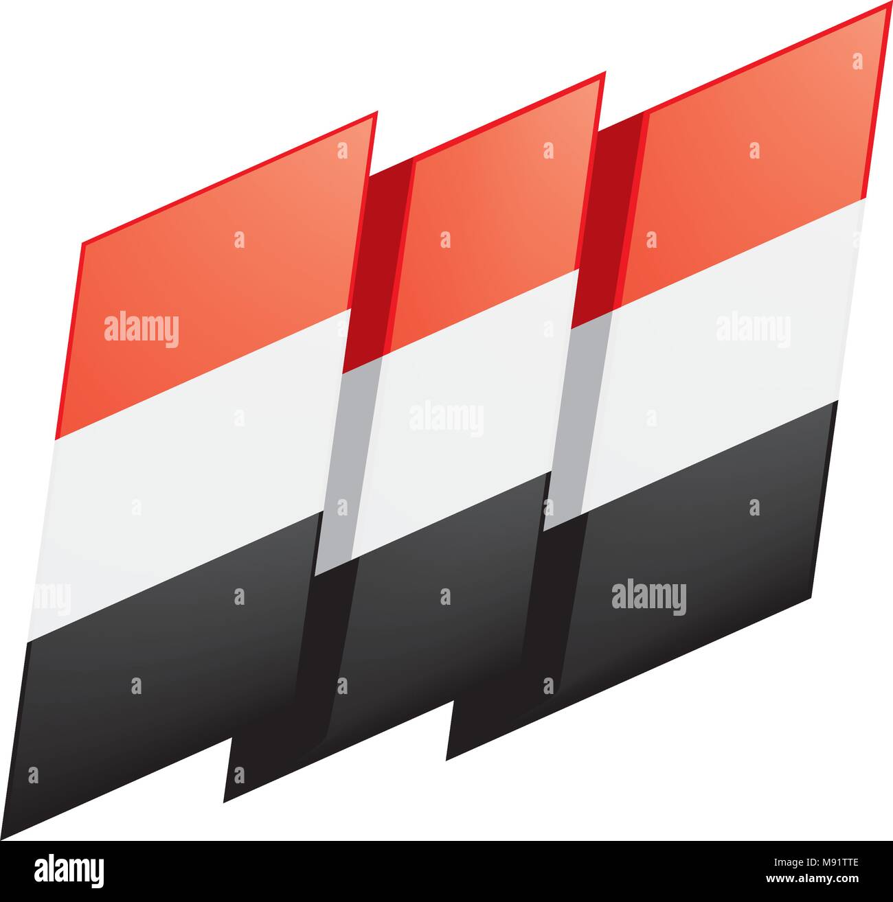 Yemeni flag, vector illustration Stock Vector Image & Art - Alamy