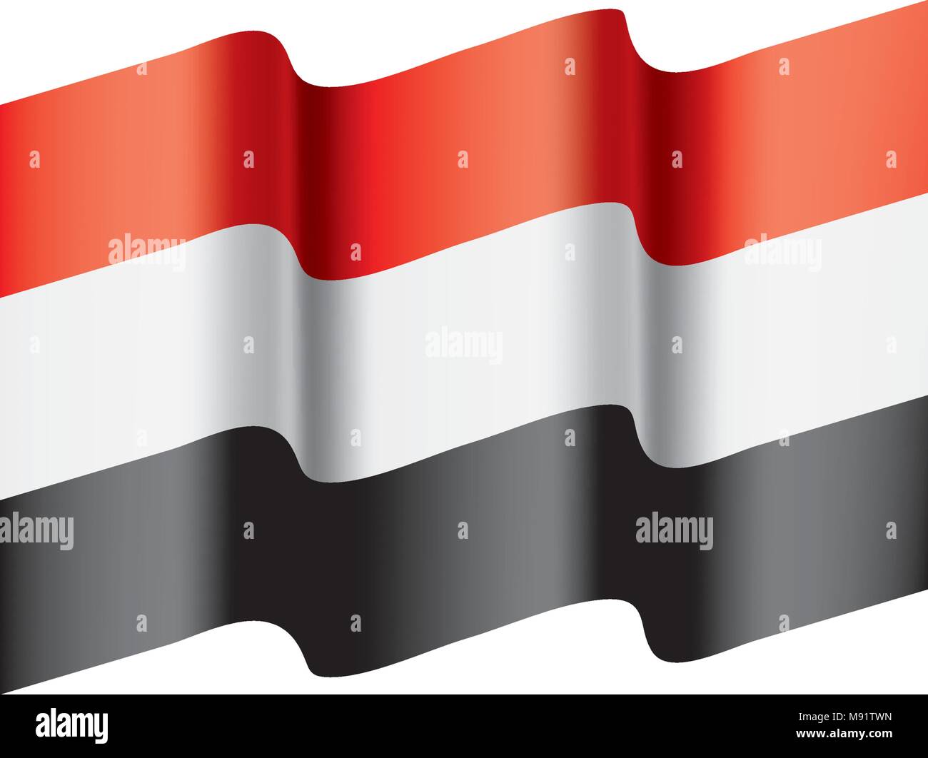 Yemeni flag, vector illustration Stock Vector Image & Art - Alamy