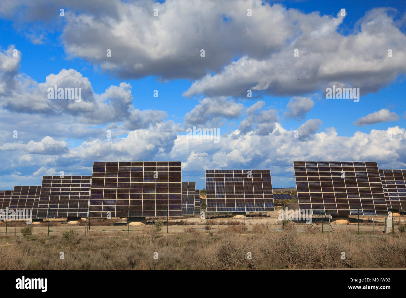 Photovoltaic power production hi-res stock photography and images - Alamy