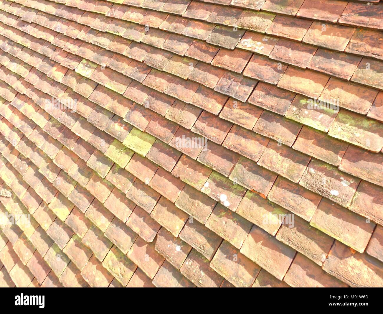 Terracotta ridge tiles hi-res stock photography and images - Alamy