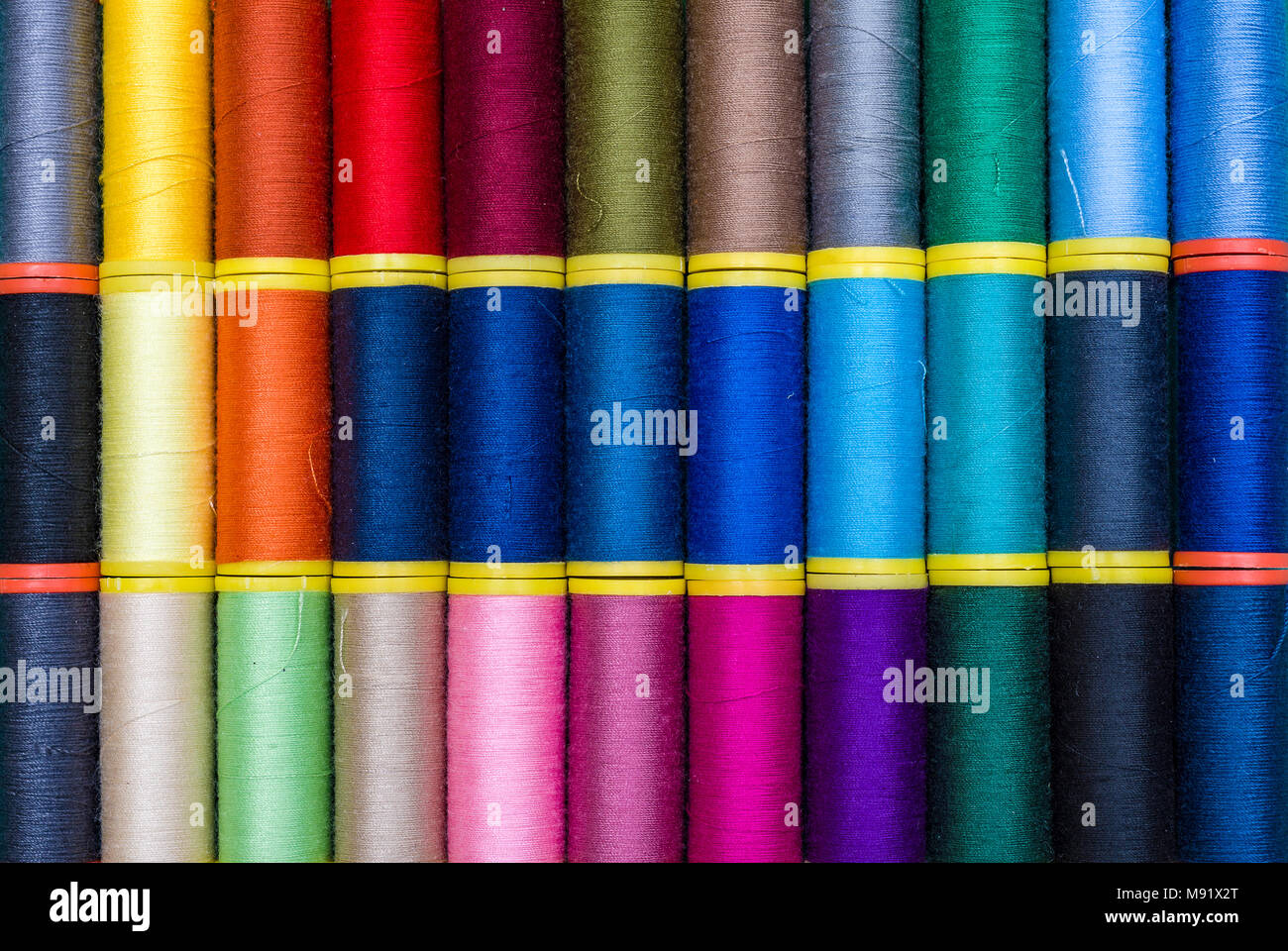 Reels of silk threads hi-res stock photography and images - Alamy