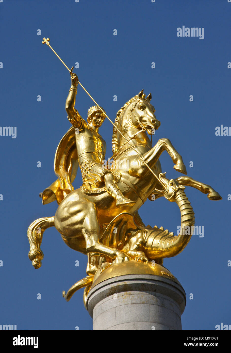 Georgia statue tbilisi monument hi-res stock photography and images - Alamy