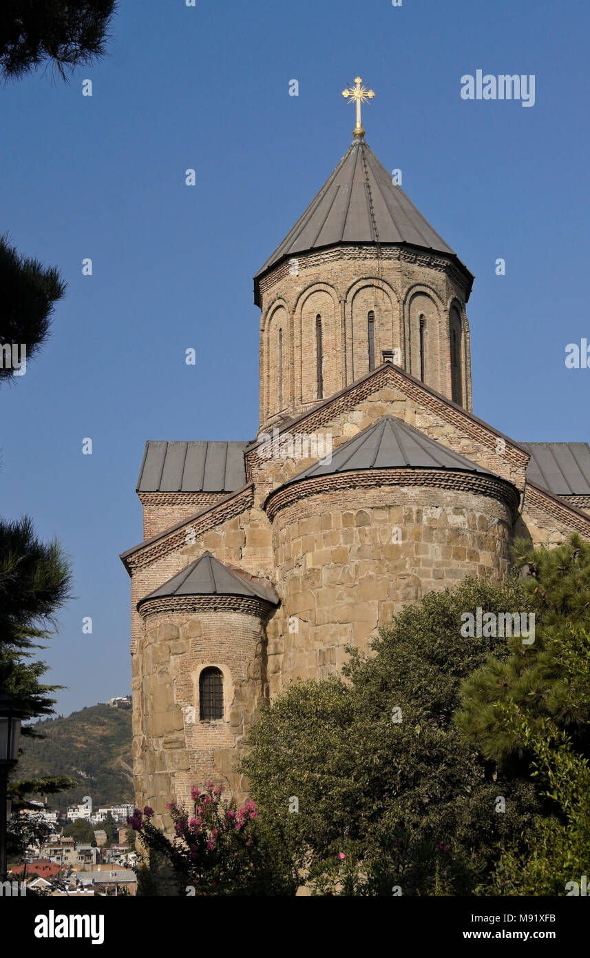 Metekhi Church, Tbilisi, Georgia Stock Photo - Alamy