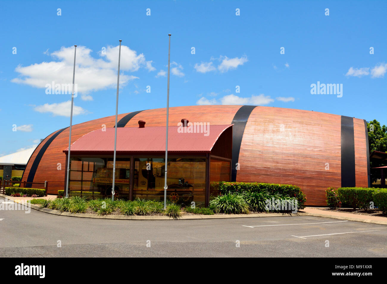 Bundaberg, Queensland, Australia - December 25, 2017. Bundaberg Barrel ...