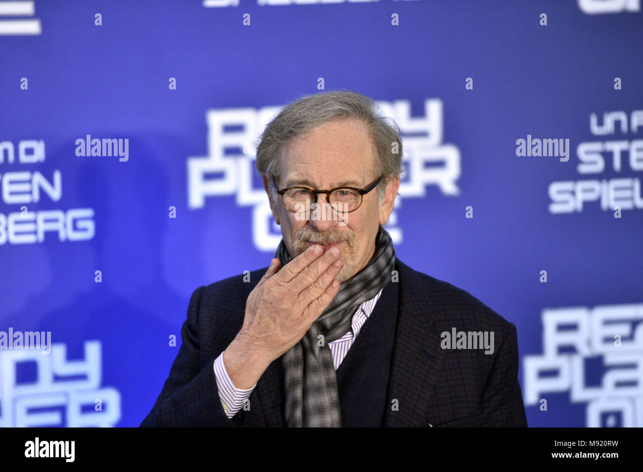 Rome, Italy. 21st Mar, 2018. Rome, Photocall "Ready Player One ...