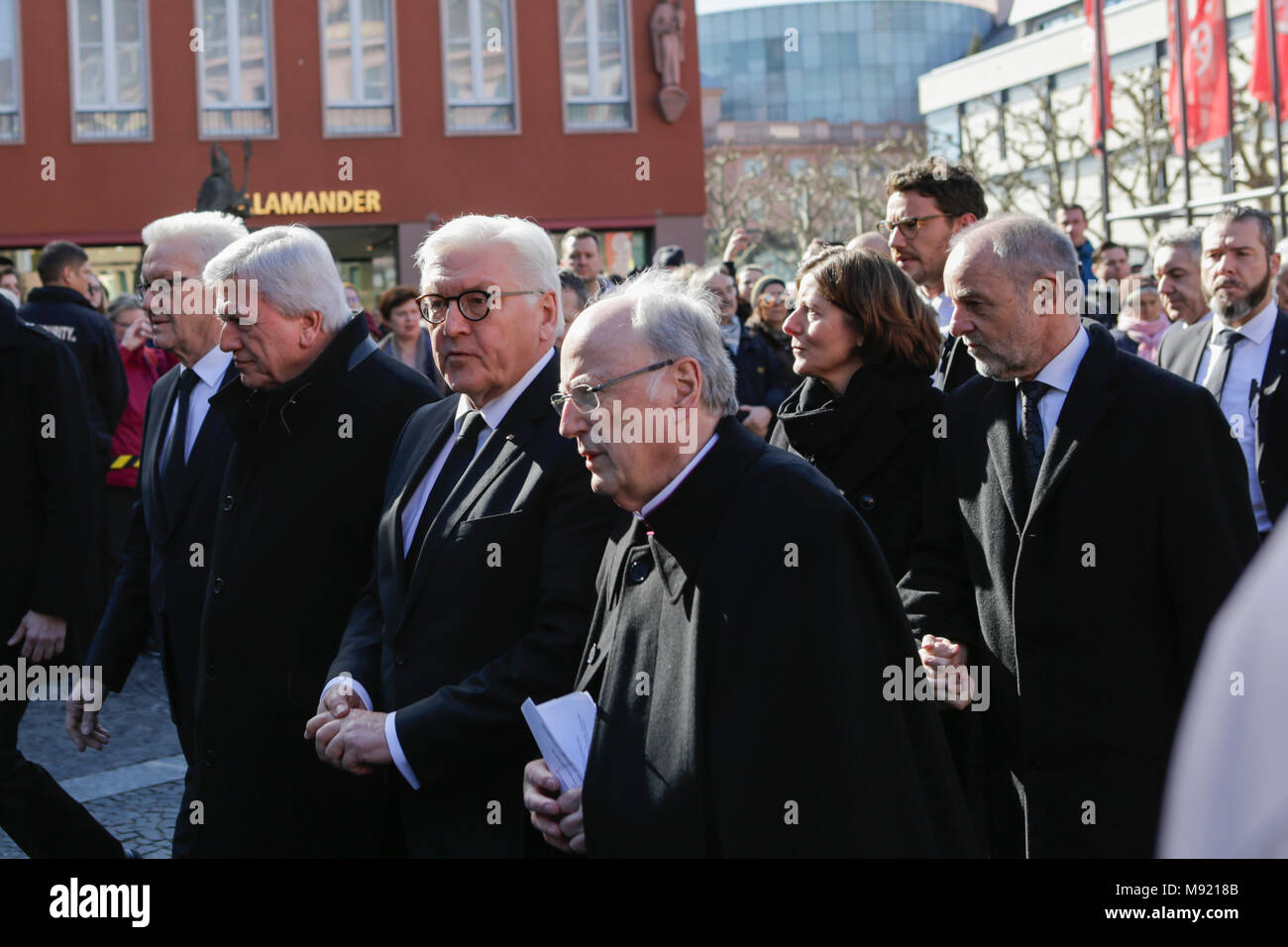 Mainz, Germany. 21st March 2018. Winfried Kretschmann, the Minister ...