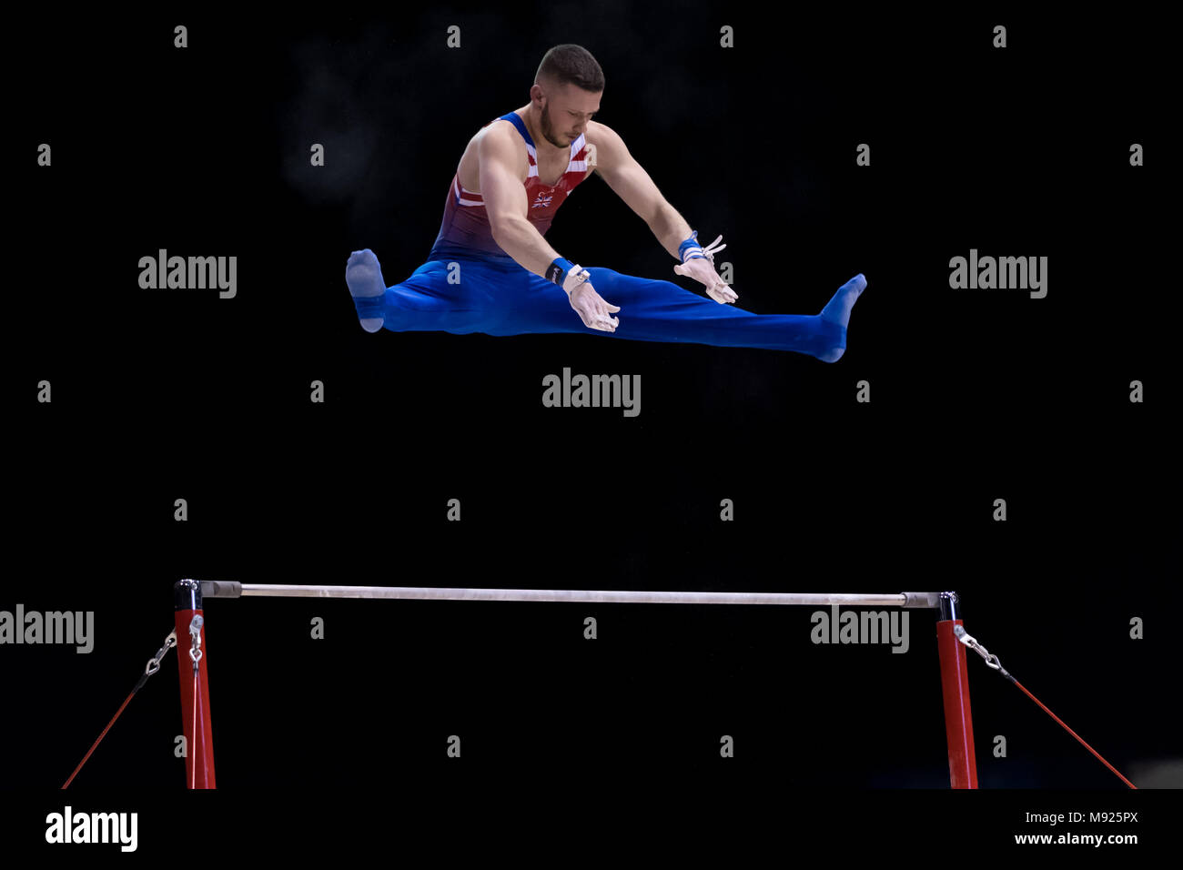 Horizontal bar gymnastics hi-res stock photography and images - Alamy