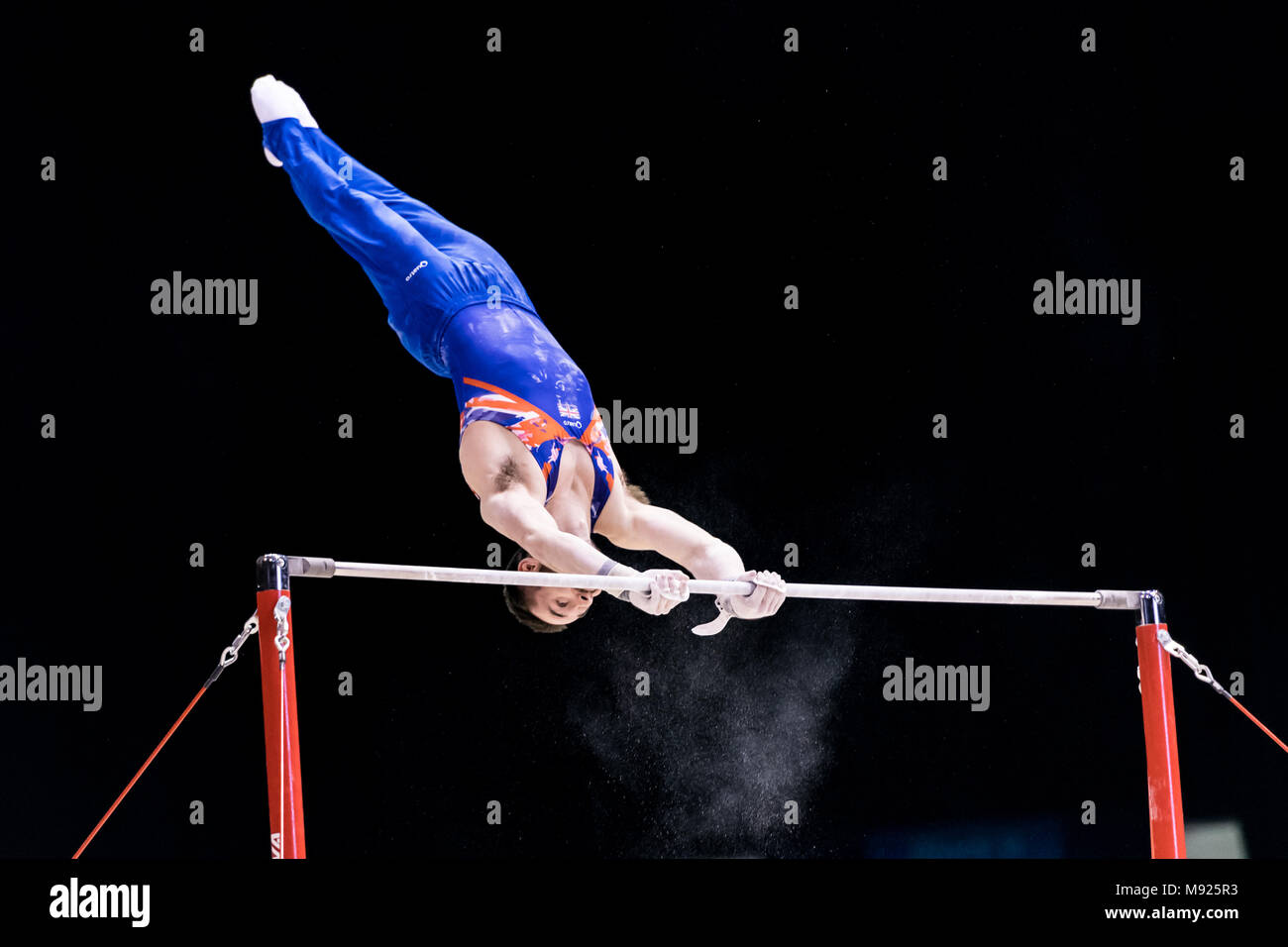 Horizontal bar gymnastics hi-res stock photography and images - Alamy