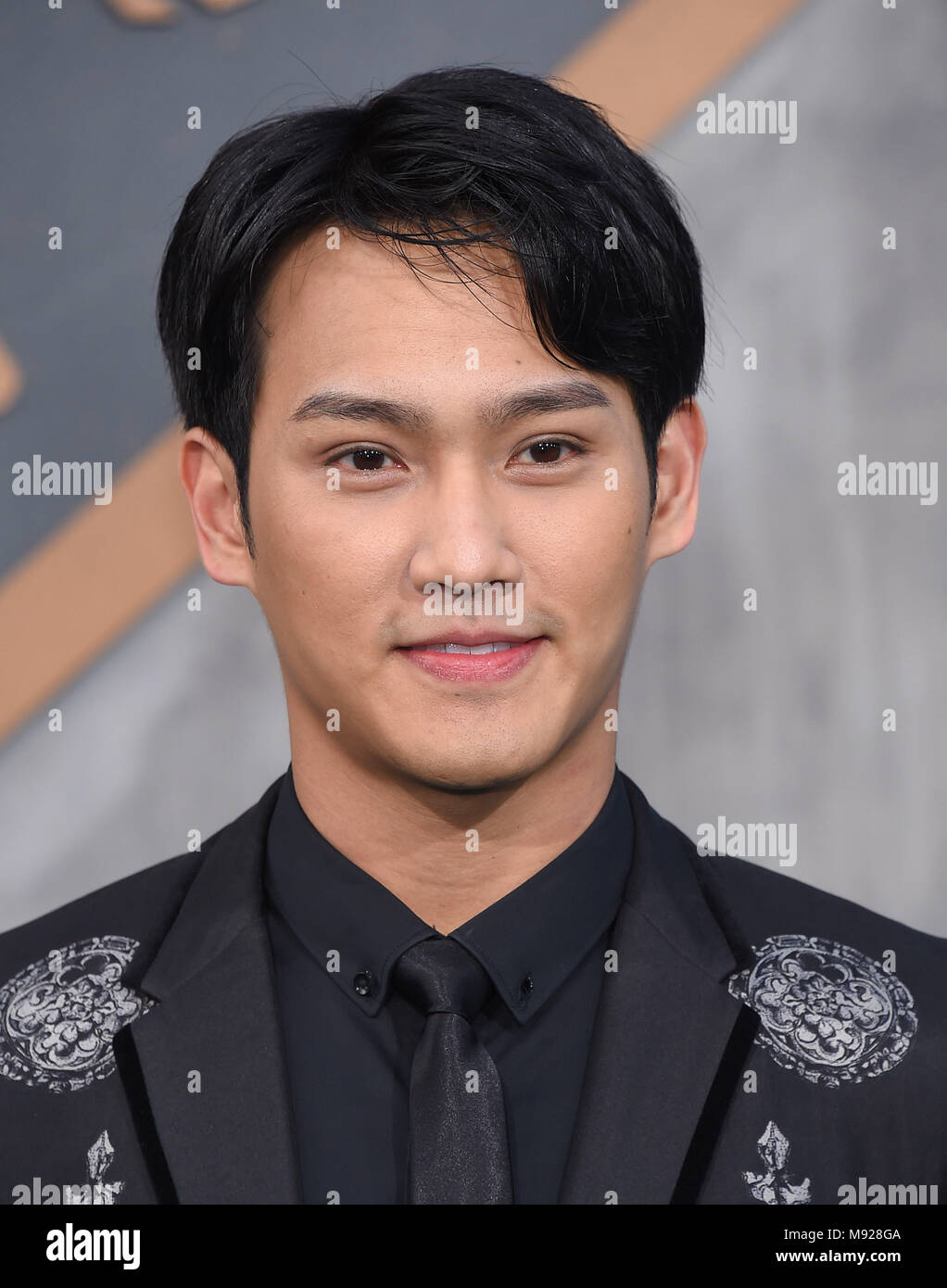 Hollywood, California, USA. 21st Mar, 2018. Wesley Wong arrives for the ...