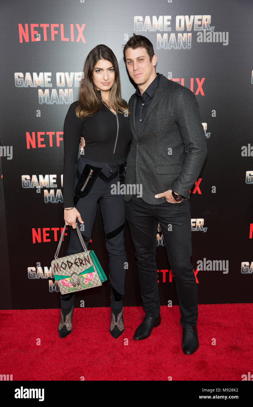 Los Angeles, Ca, USA. 21st Mar, 2018. Rachel Levin and Tyler Regan at ...