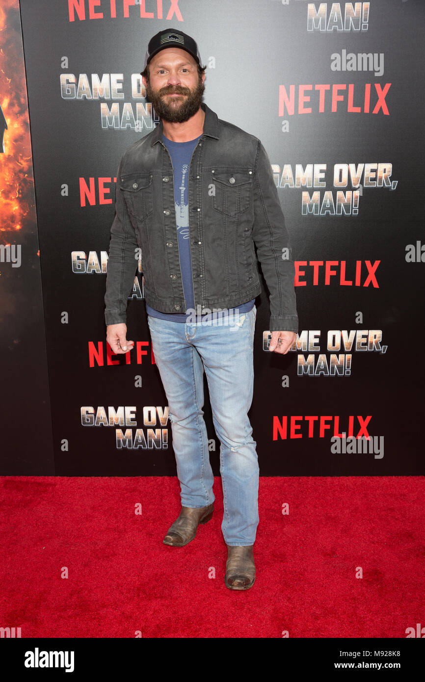 Los Angeles, Ca, USA. 21st Mar, 2018. Judd Lormand at the Netflix Los ...