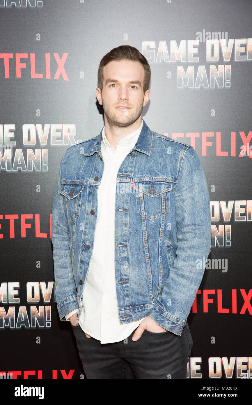 Los Angeles, Ca, USA. 21st Mar, 2018. Andy Favreau at the Netflix Los ...