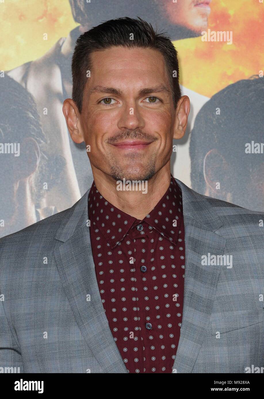 Los Angeles, CA, USA. 21st Mar, 2018. Steve Howey at arrivals for GAME ...