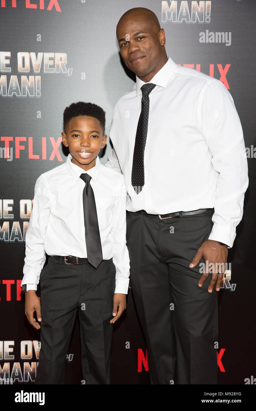 Los Angeles, Ca, USA. 21st Mar, 2018. Seth Carr and Lonnie Carr at the ...