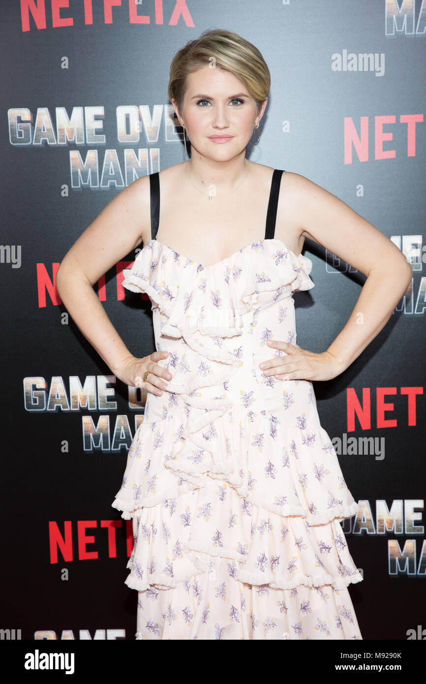 Los Angeles, Ca, USA. 21st Mar, 2018. Jillian Bell at the Netflix Los ...