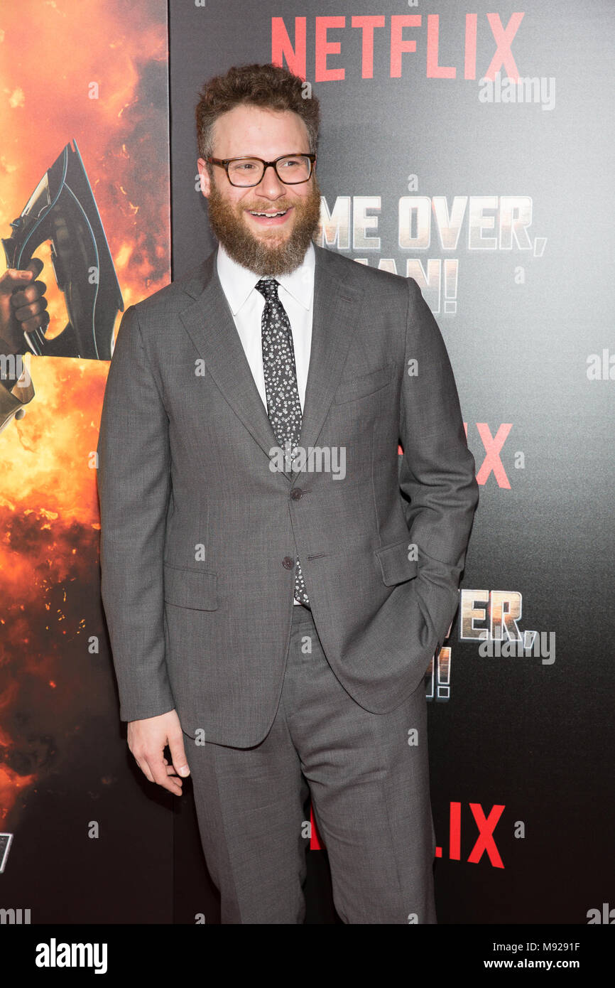 Los Angeles, Ca, USA. 21st Mar, 2018. Seth Rogen at the Netflix Los ...