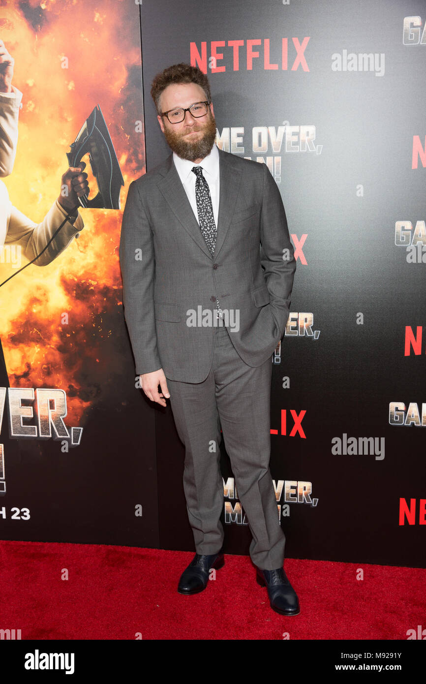 Los Angeles, Ca, USA. 21st Mar, 2018. Seth Rogen at the Netflix Los ...