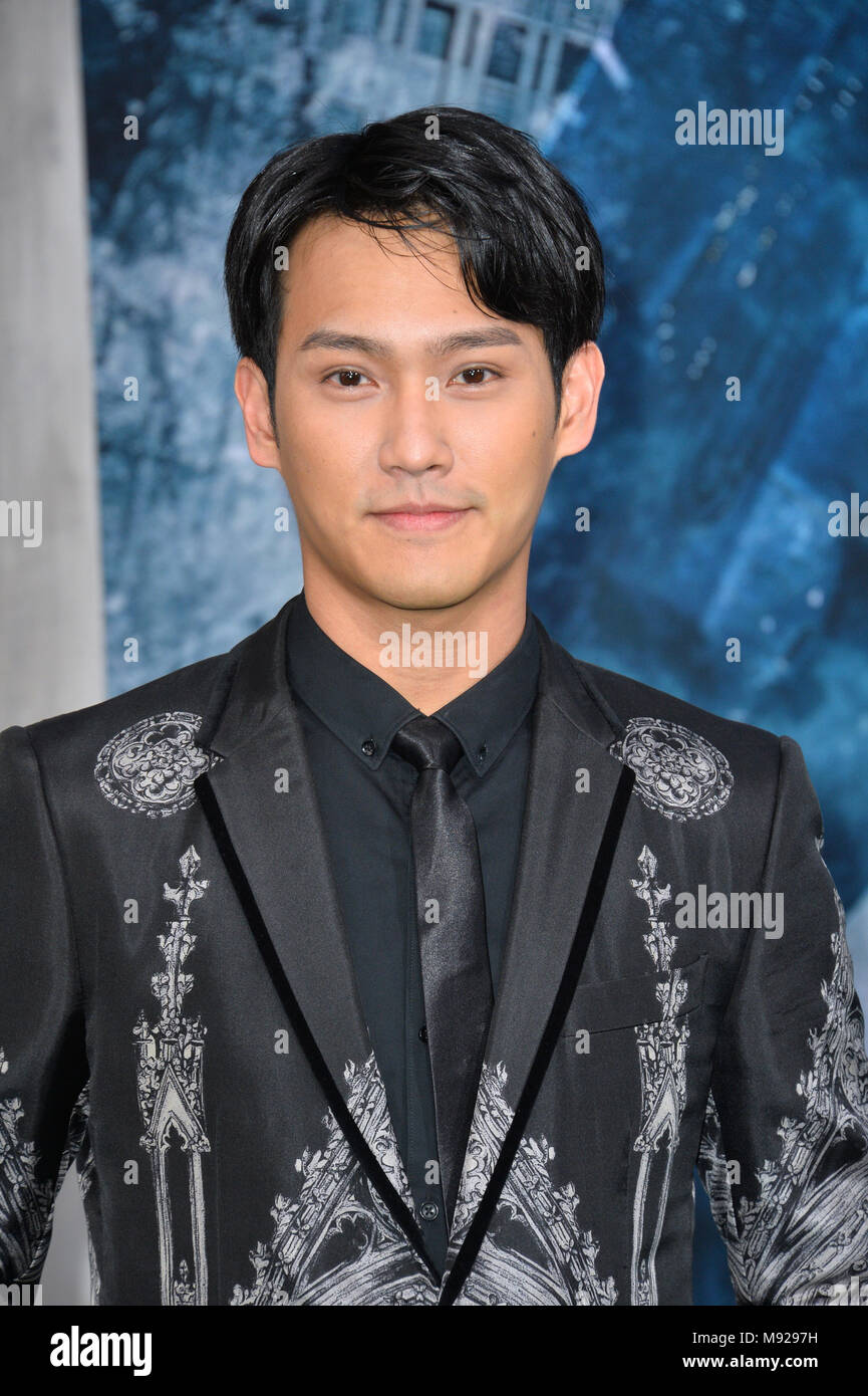 Los Angeles, California, USA. 21st March, 2018. Wesley Wong at the ...