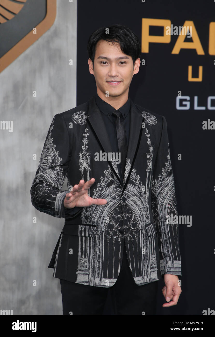 Hollywood, Ca. 21st Mar, 2018. Wesley Wong, at the Universal's "Pacific ...