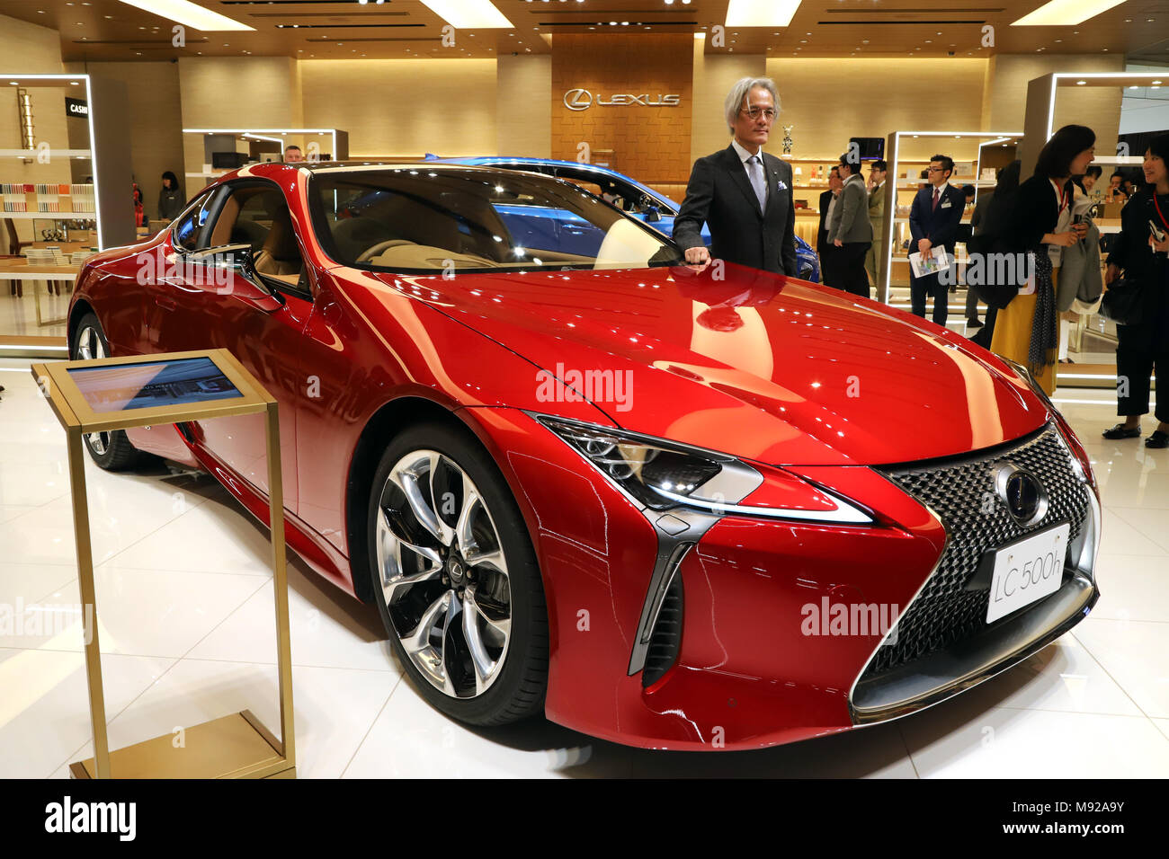 Tokyo, Japan. 22nd Mar, 2018. Lexus International president Yoshihiro ...