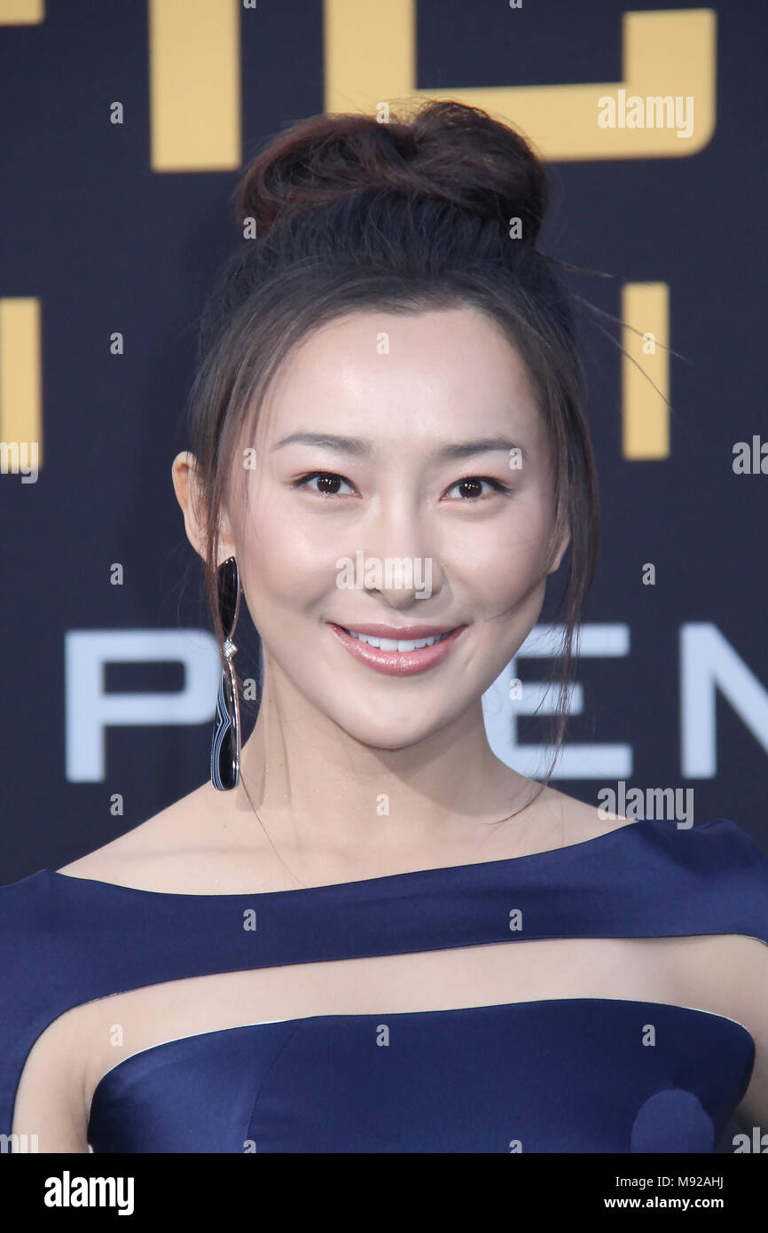 Lily Ji 03/21/2018 “Pacific Rim Uprising” Premiere held at the TCL ...