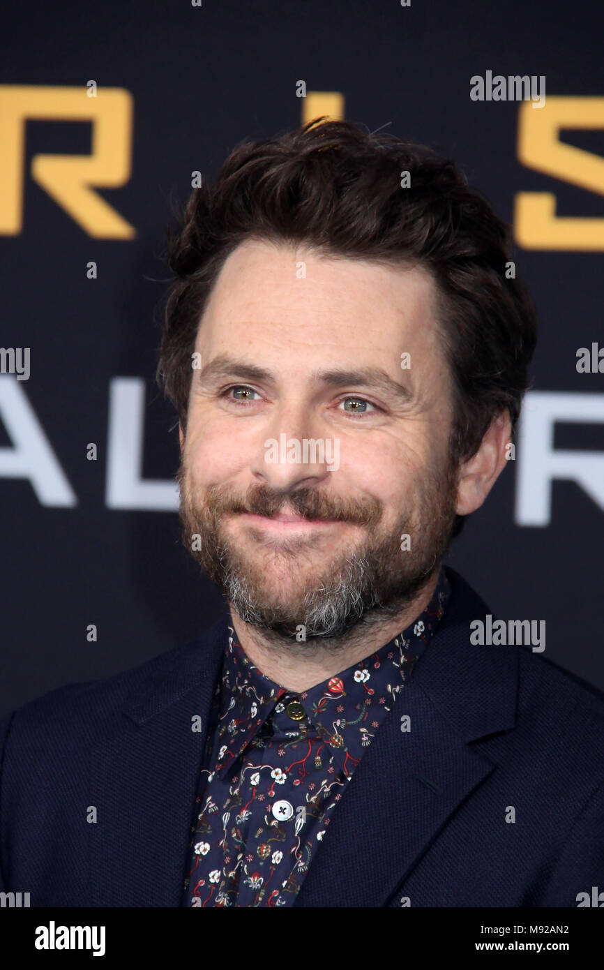 Hollywood, USA. 21st March, 2018. Charlie Day 03/21/2018 “Pacific Rim ...