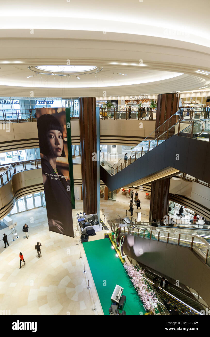 Tokyo Midtown Hibiya shopping mall revealed during a media event on ...