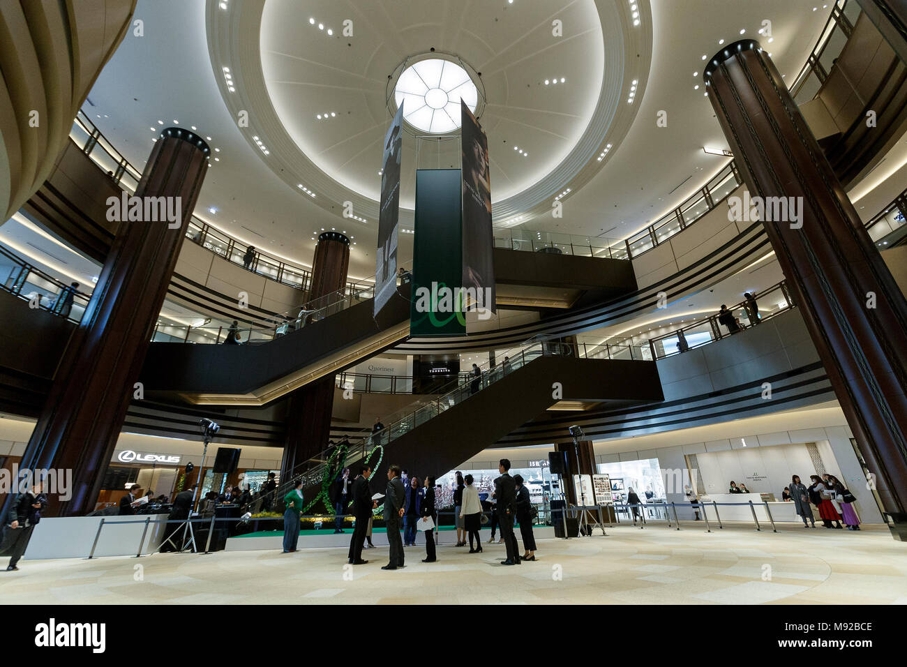 Tokyo Midtown Hibiya shopping mall revealed during a media event on ...